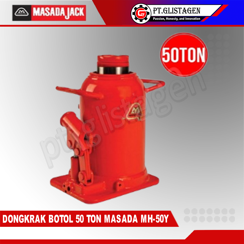 Jual MASADA MH50Y 50 TON - Dongkrak Botol Mobil 50 Ton MH-50Y ORIGINAL JAPAN | Shopee Indonesia