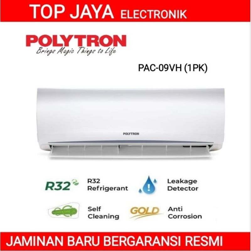 Jual AC POLYTRON 1 PK PAC-09VH BARU BERGARANSI RESMI | Shopee Indonesia