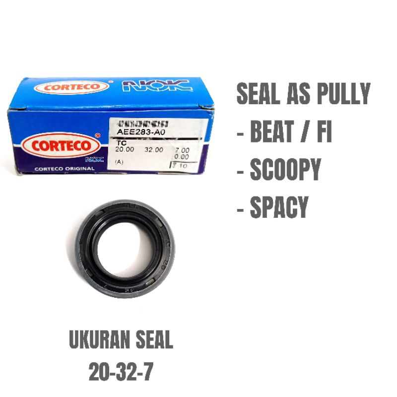 Jual 10 pcs SEAL AS PULLY BEAT FI NOK ( 20-32-7 ) Seal As Pully Beat FI ...