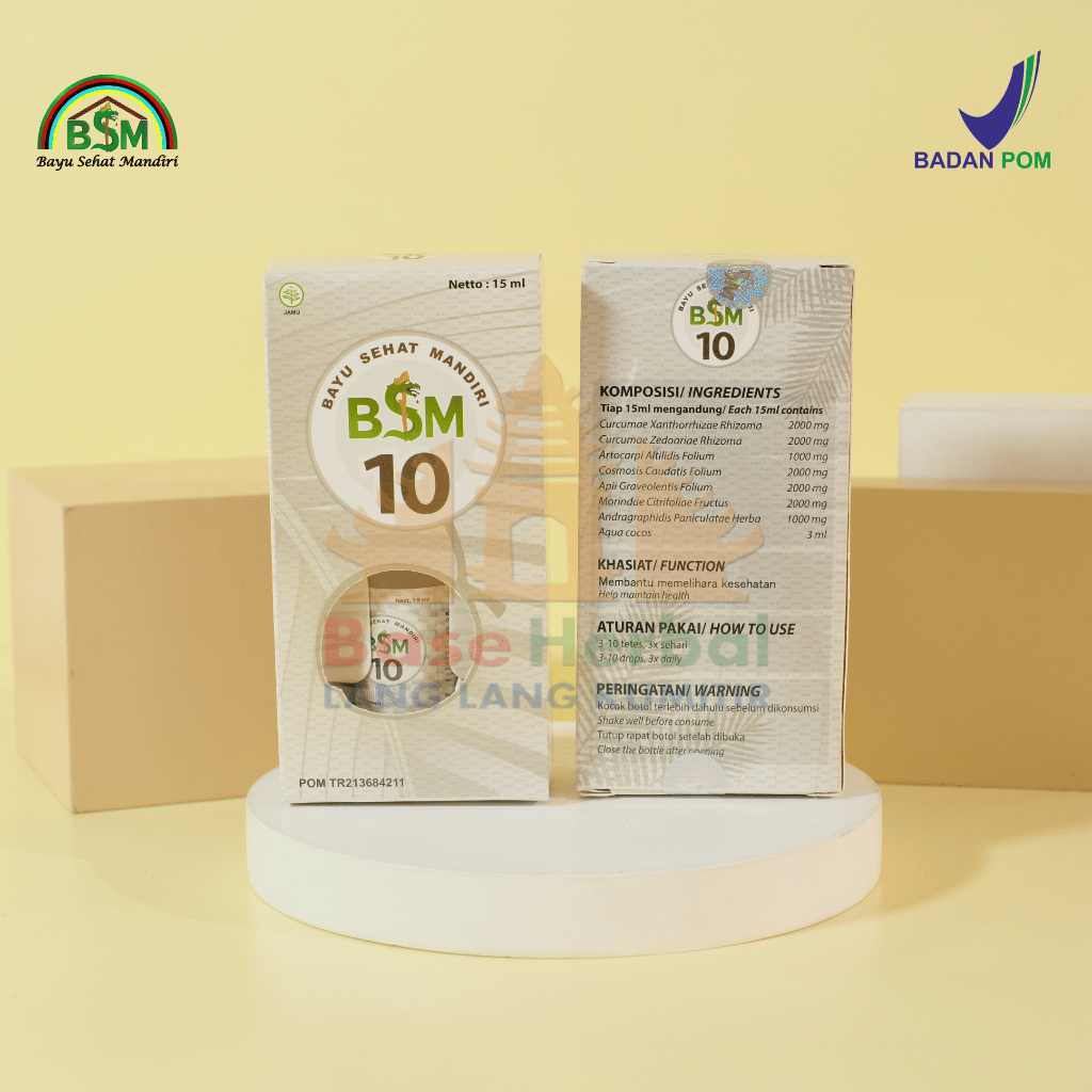Jual BSM 10 (Metabolisme & Pencernaan) Jamu Herbal Bapak Bayu Diningrat ...