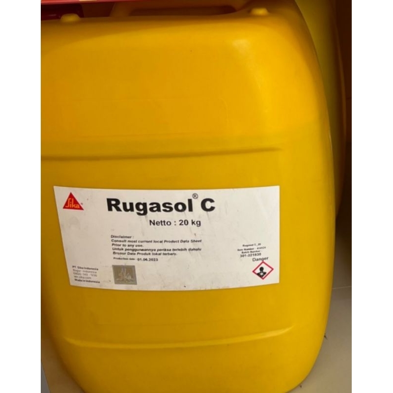 Jual SIKA RUGASOL C JERRYCAN 20KG | Shopee Indonesia
