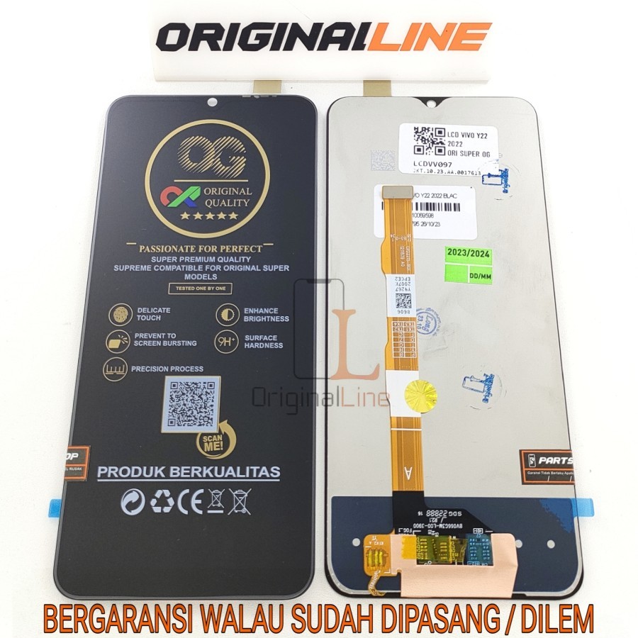 Jual LCD + TS FULLSET VIVO Y22 2022 / Y22S / Y17S GRADE ORIGINAL OEM ...