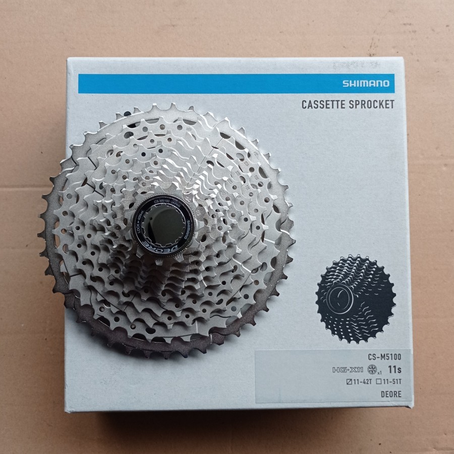 Jual Sprocket sepeda gear freewheel shimano 11speed speed 11-42T DEORE ...