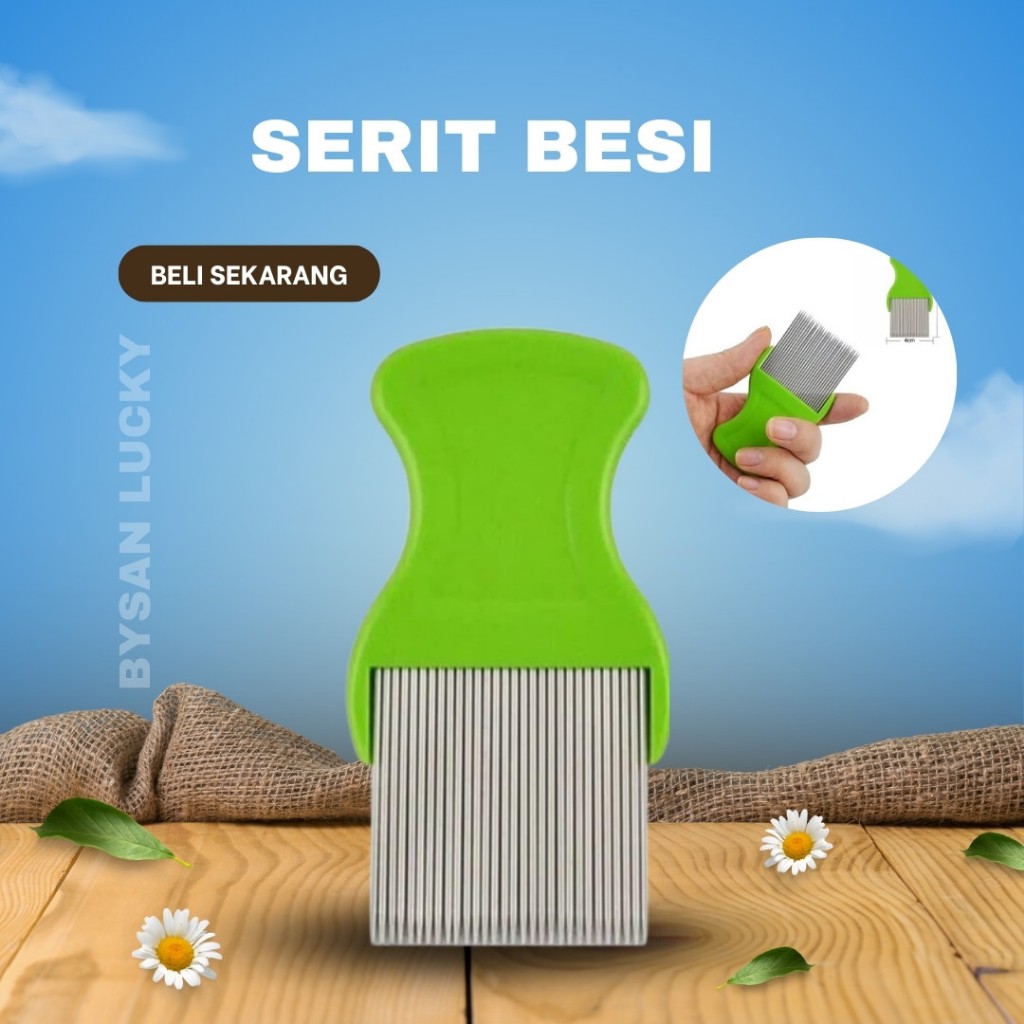 Jual Serit Kutu Besi Rapat Premium Asli | Shopee Indonesia
