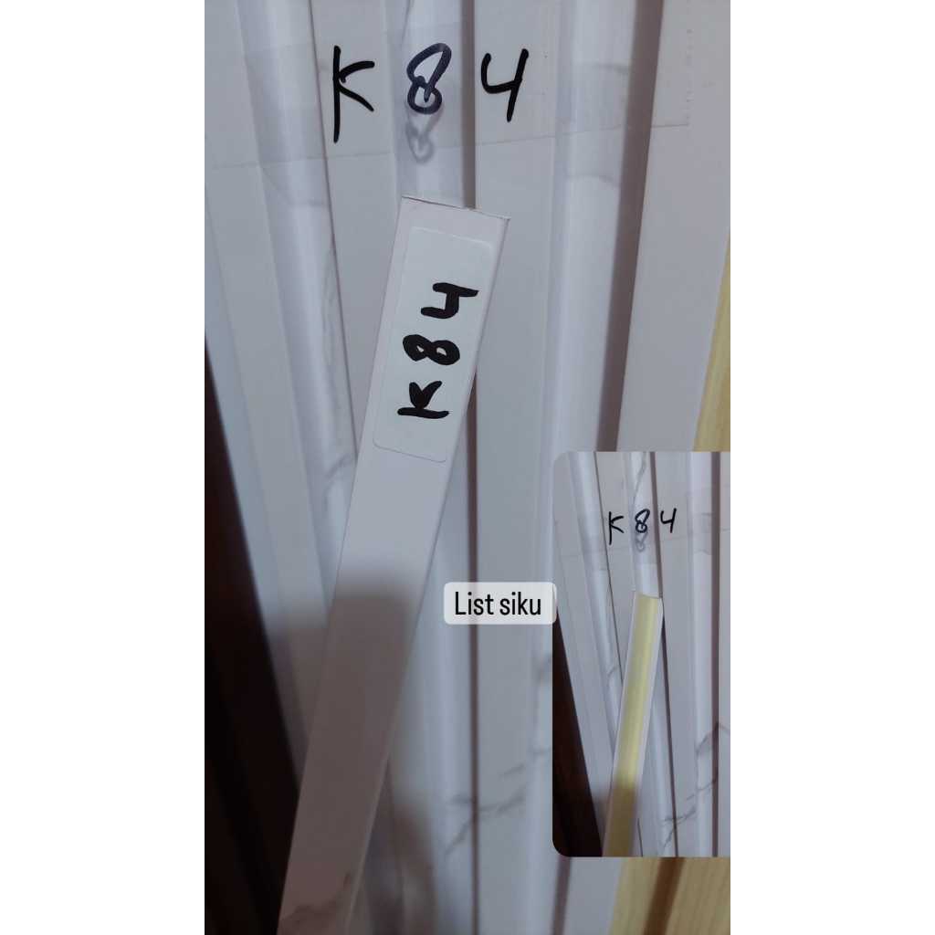 Jual LIST SUDUT SIKU LIST PENUTUP ATAS WPC WALLPANEL LANTAI PARKIT LIS ...
