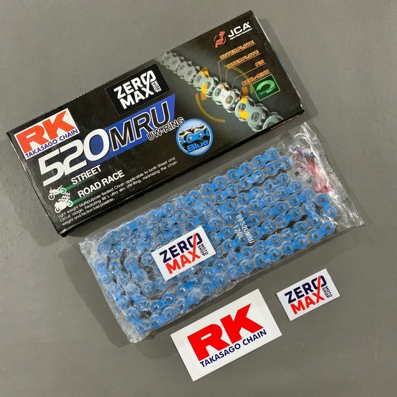 Jual Rantai RK TAKASAGO CHAIN JAPAN 520 MRU UW-Ring 520-120L 520-120 ...