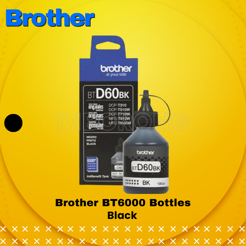 Jual Tinta Refill Brother BT6000 Black 100% Original | Shopee Indonesia