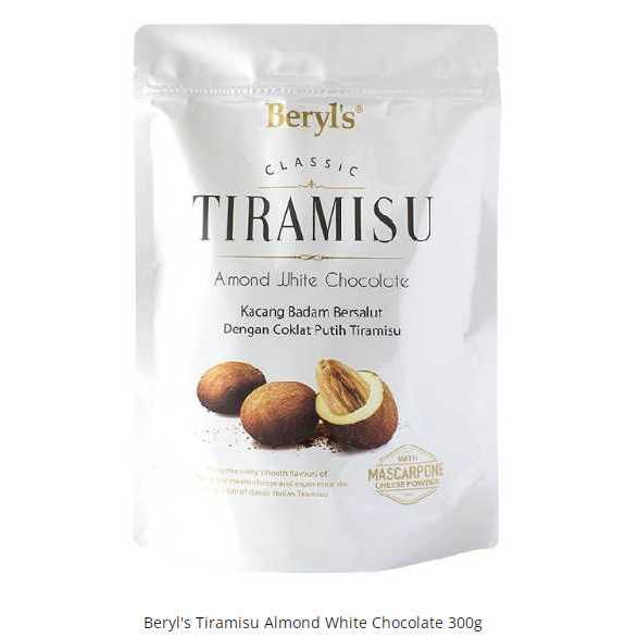 Jual Beryl's Classic Tiramisu Almond Pouch 300gr | Shopee Indonesia