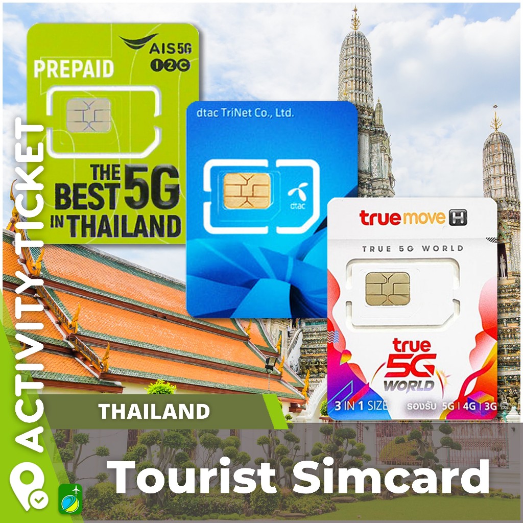 Jual Tiket Thailand Tourist Simcard | Shopee Indonesia