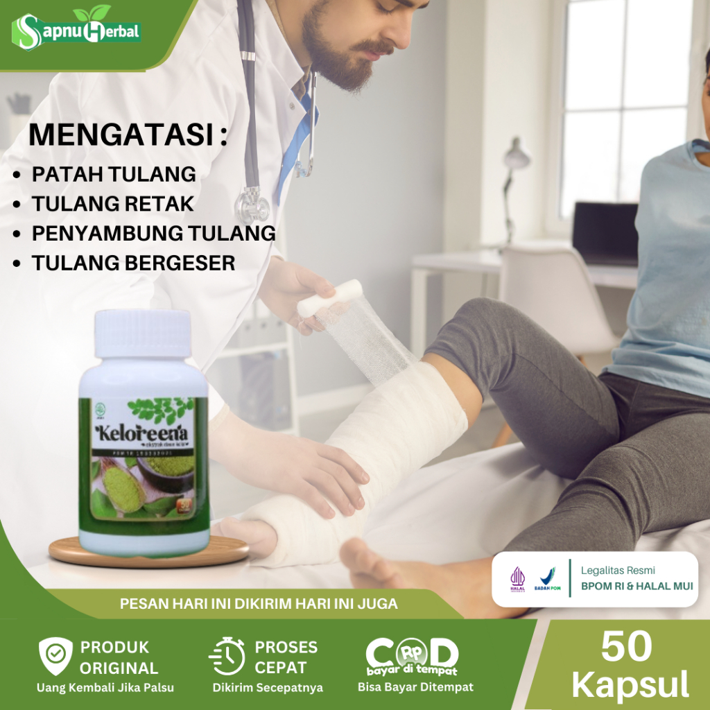 Jual Obat Penyembuh Patah Tulang, Tulang Retak, Tulang Remuk, Tulang ...