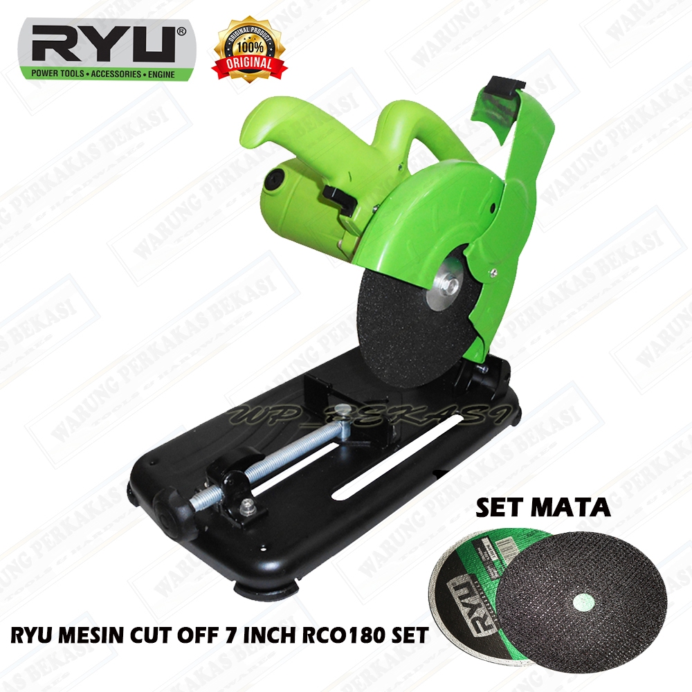 Jual TEKIRO RYU Cut Off Cutting Wheel Chop Saw Mesin Potong Besi 7 ...