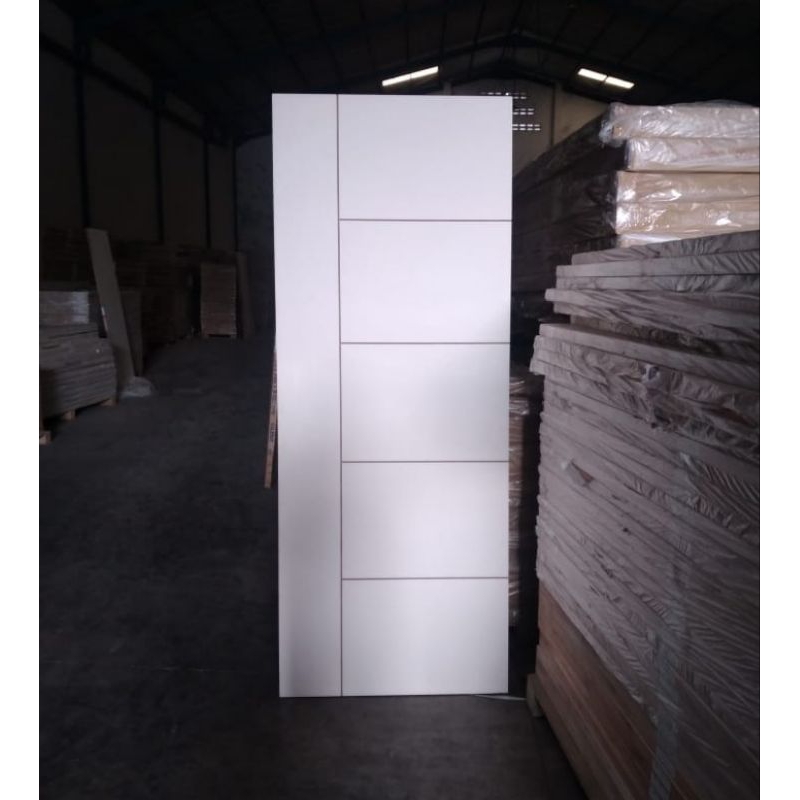 Jual PINTU SOLID ENGINEERING WOOD HONEYCOMB HDF GROOVE FINISHING DUCO - Pintu Center | Shopee ...