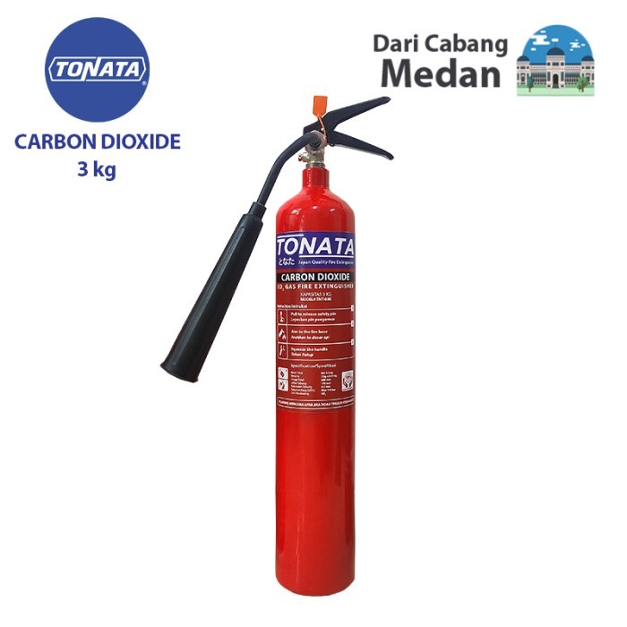 Jual APAR 3KG Karbondioksida (CO2) TONATA / Set Komplit | Shopee Indonesia