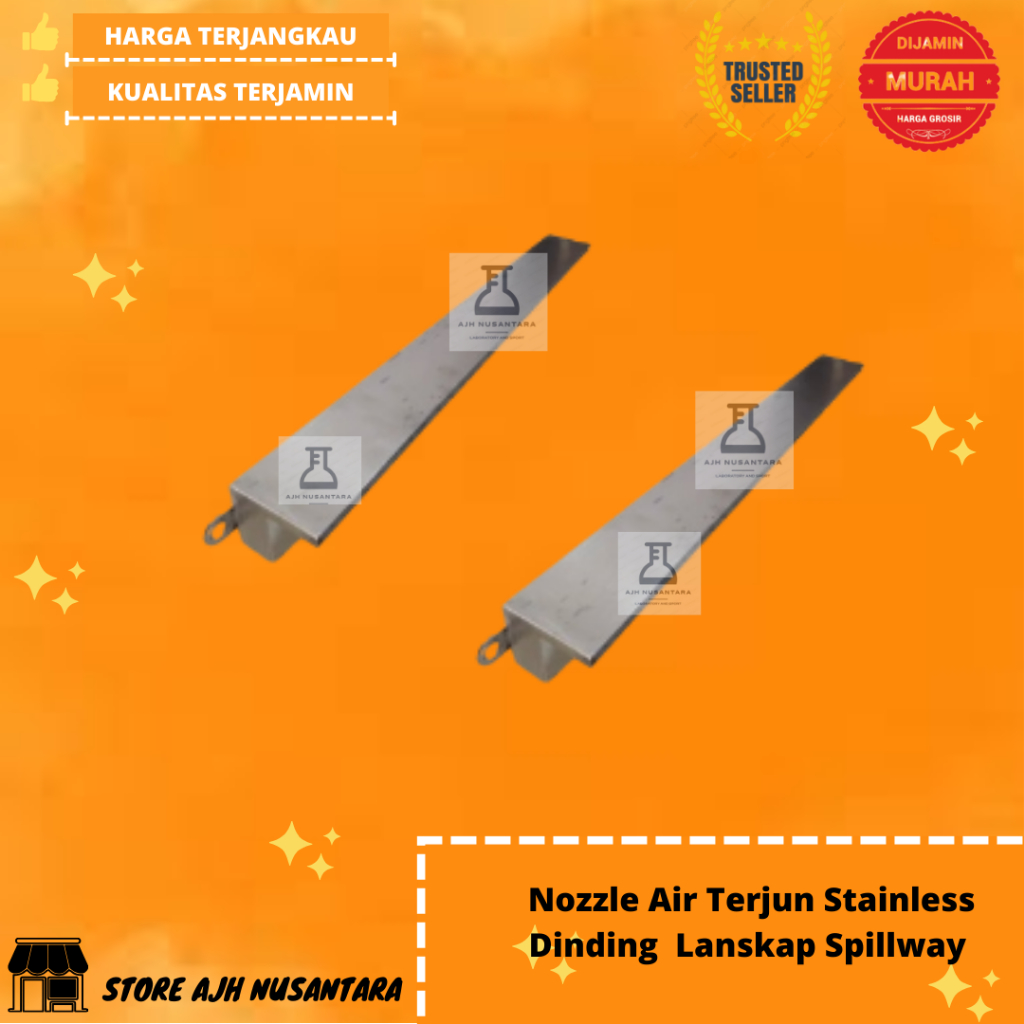 Jual Nozzle Air Terjun Stainless Dinding 60 Cm | Lanskap Spillway NF-1 ...