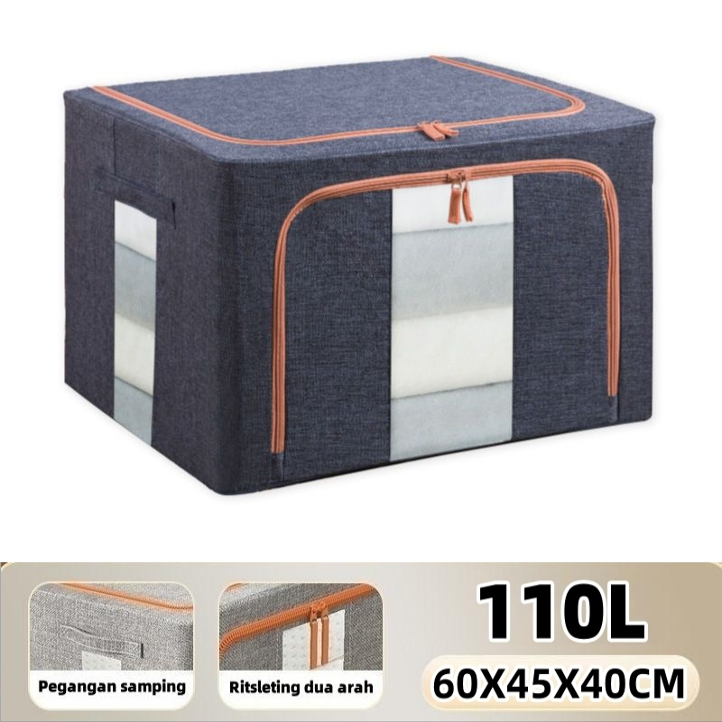 Jual Lipat Storage Box 66L/110L tahan lembab Kotak Penyimpanan ...