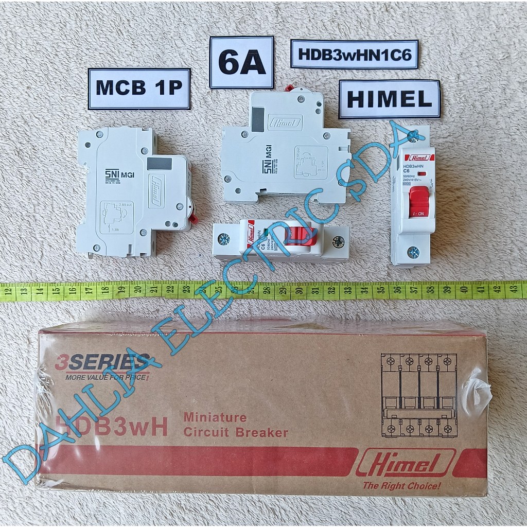 Jual MCB 1 PHASE 6A- HIMEL SNI | Shopee Indonesia