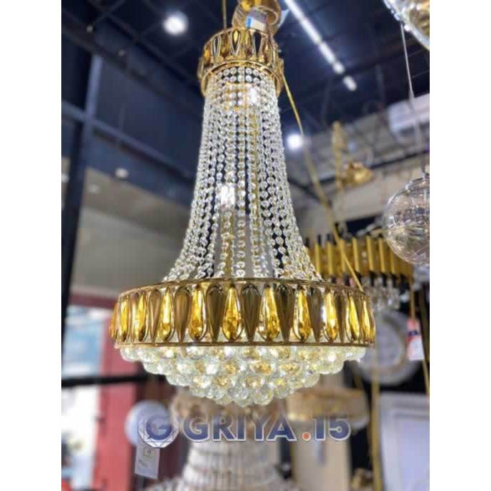 Jual Lampu Gantung Crystal - Code : LP. Gantung Crystal 65268/500 H800 ...