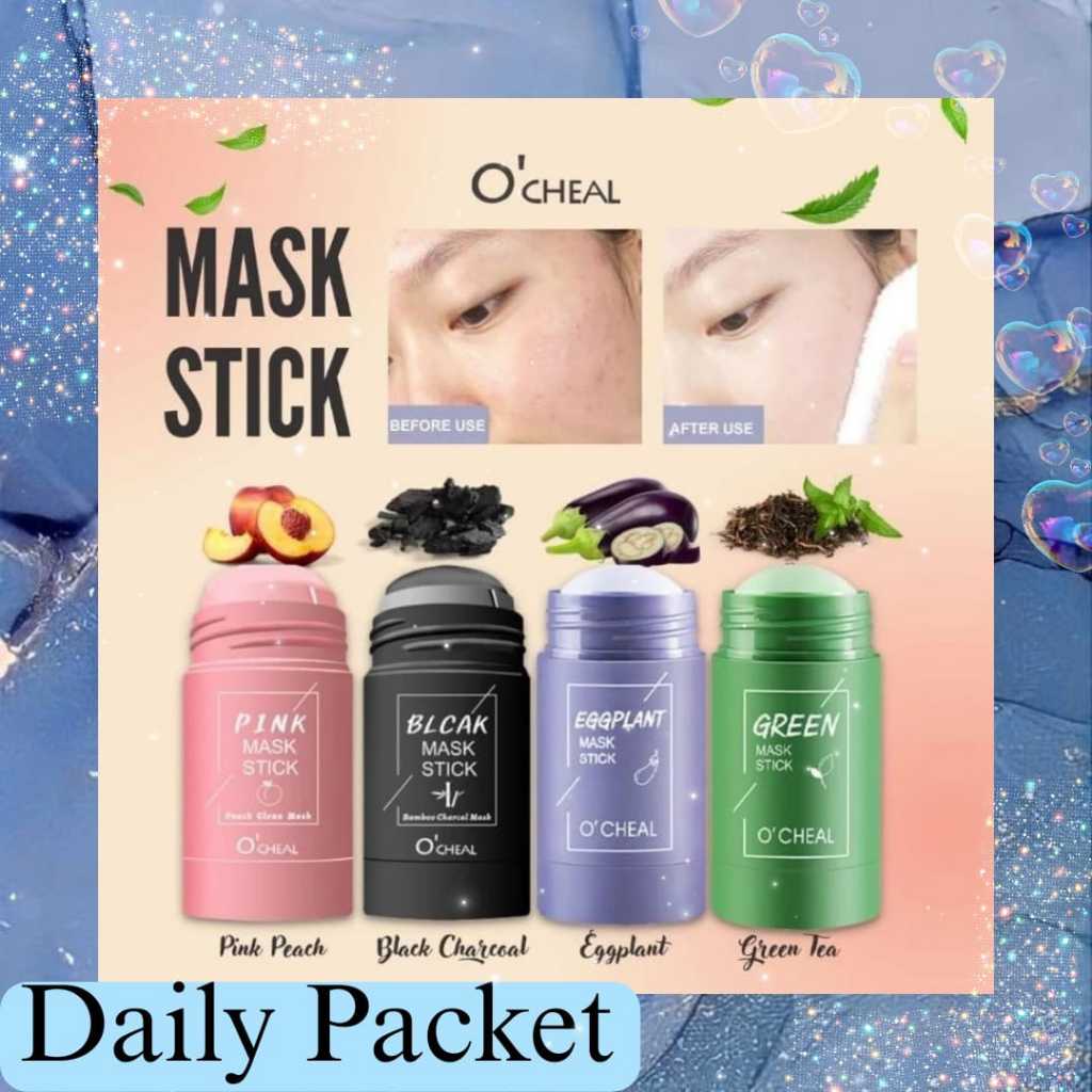 Jual LAGI VIRAL !!!O'CHEAL GREEN TEA STICK MASKER STIK GREEN TEA ...