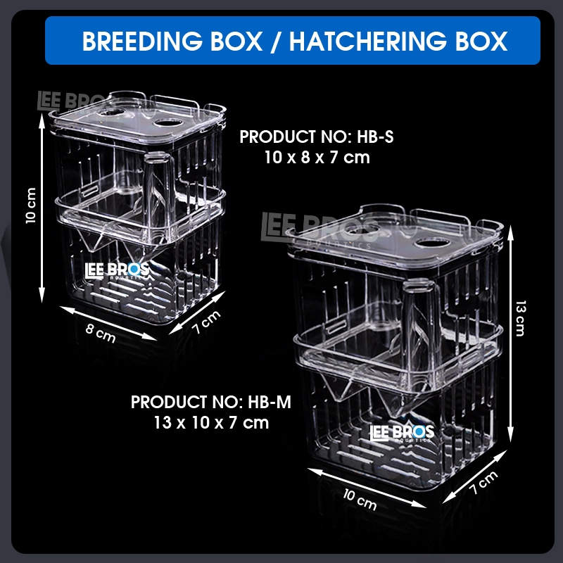 Jual Breeding Box Guppy / Isolation Box / Karantina ikan S, M, L ...
