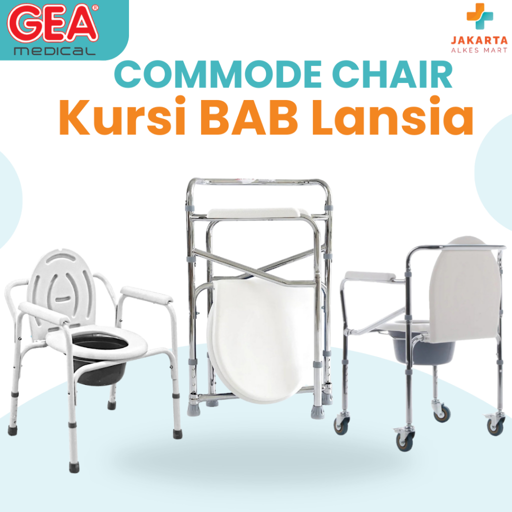Jual Kursi BAB Lansia Commode Chair Toilet Duduk Portable Manula Ibu ...