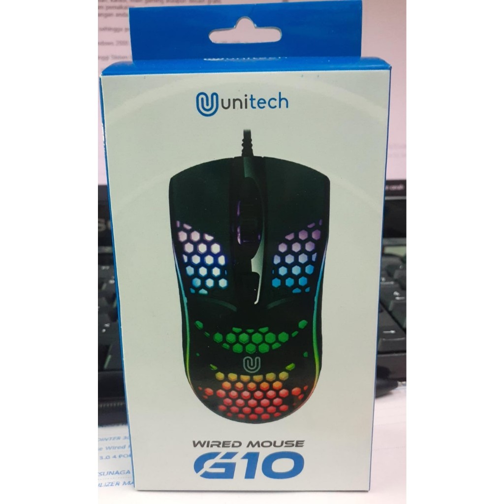 Jual Mouse Gaming Led Unitech G10/G11 Kabel Usb | Shopee Indonesia