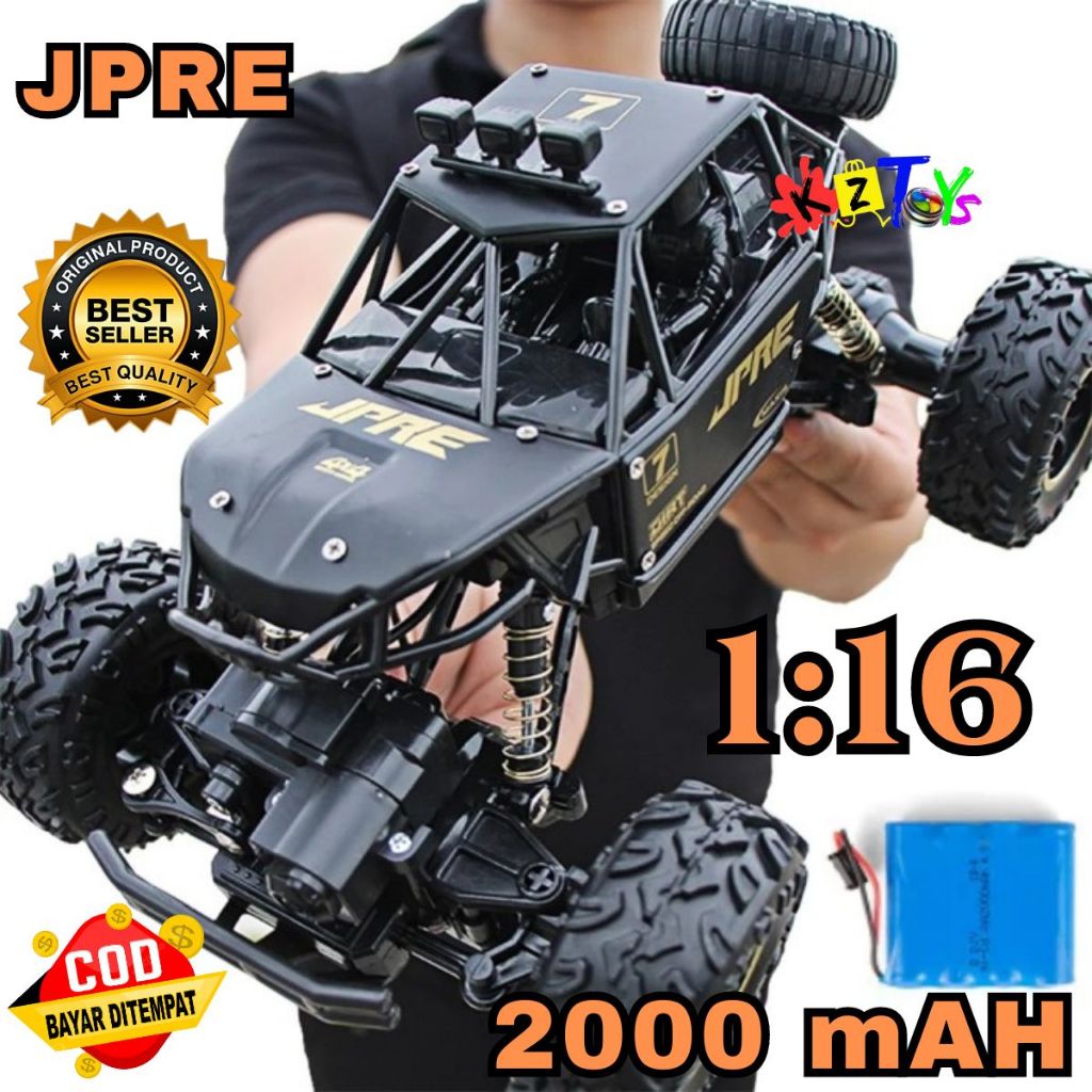 Jual RC ROCK CRAWLER RACING MAINAN MOBIL REMOT RC ROCK CRAWLER SKALA 1: ...