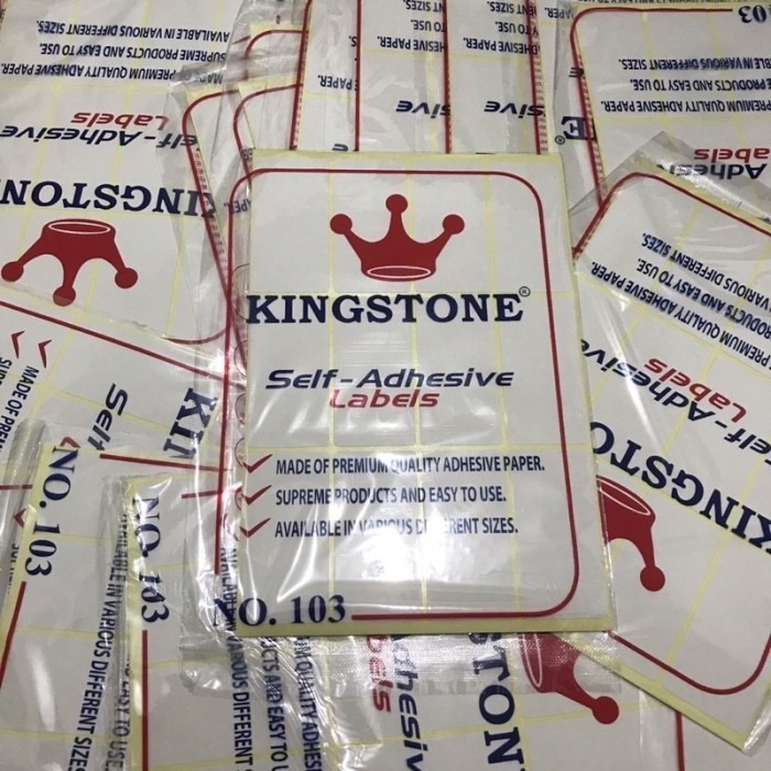 Jual LABEL 103 - LABEL UNDANGAN - LABEL NAMA KINGSTONE - LABEL UNDANGAN ...