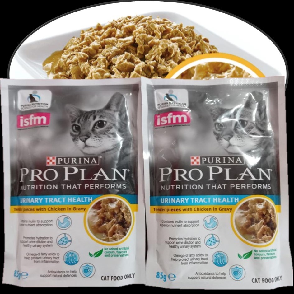 Jual Proplan Pro plan urinary tract health wet pouch 85gr | Shopee ...