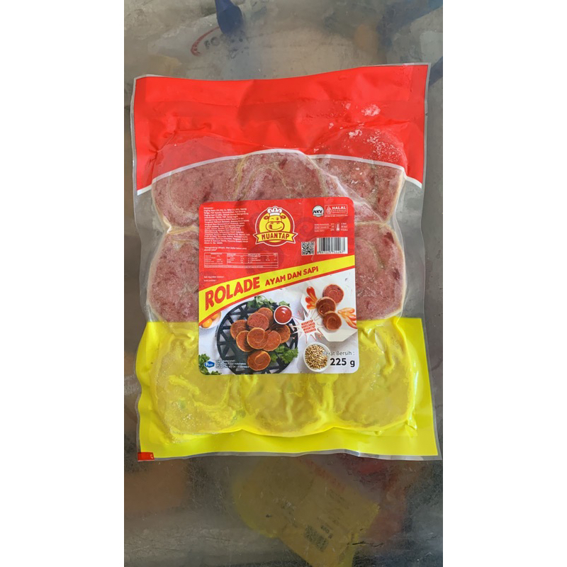 Jual muantap rolade ayam dan sapi 225 gr | Shopee Indonesia