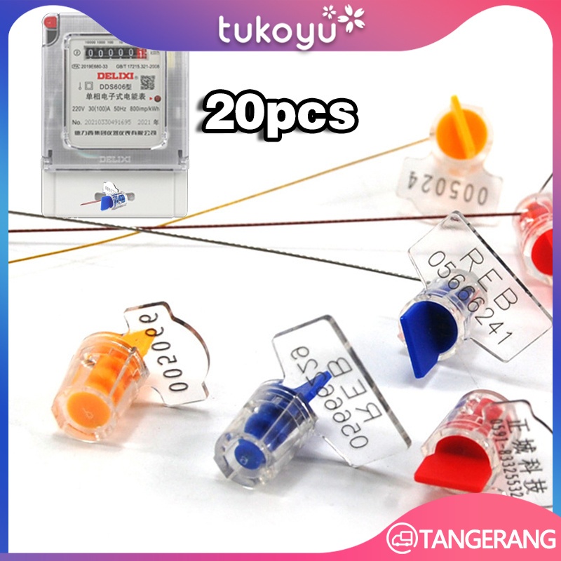 Jual Segel Meteran Listrik PLN 20pcs/Segel Meteran Air/Segel Putar PLN ...