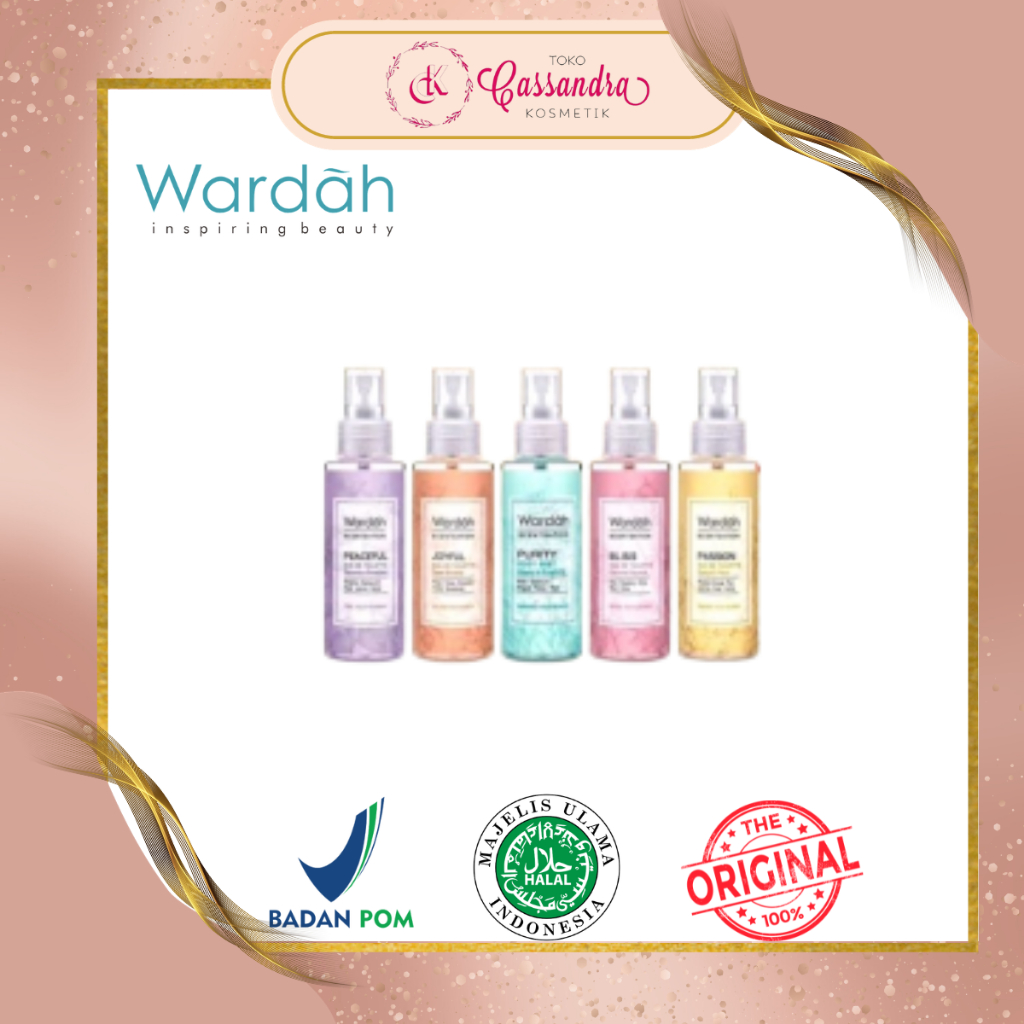 Jual WARDAH SCENTSATION BODY MIST ALL VARIANT 100ML | Shopee Indonesia