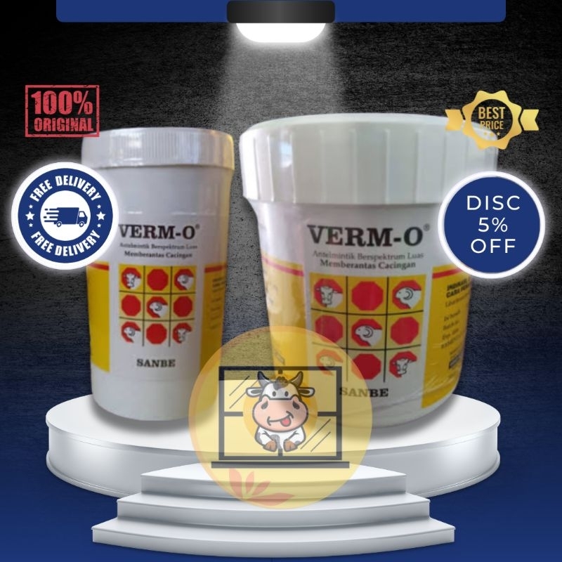 Jual VERM O KEMASAN 12 BOLUS OBAT CACING HEWAN | Shopee Indonesia