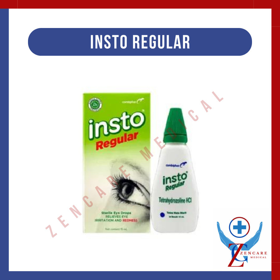 Jual Obat Tetes Mata Insto Regular Sebotol Isi 7.5 ML / Mata Merah ...