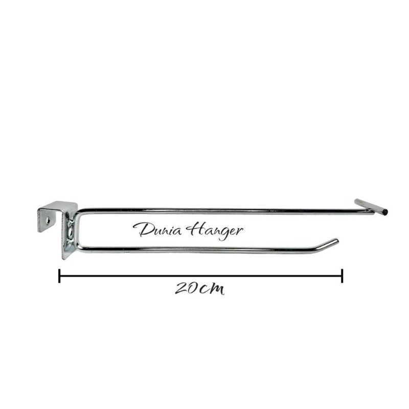 Jual Double Hook Pipa Kotak 20CM Price Tag Label | Shopee Indonesia