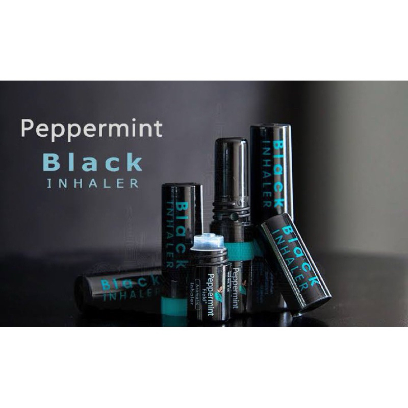 Jual BLACK INHALER / Peppermint Field Aromatic Black Inhaler ORI ...