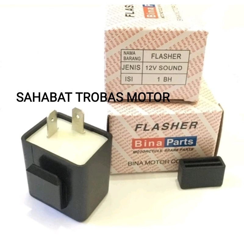 Jual Flasher Flaser Fleser Otomatis Sen Riting Sound 12 Volt Bunyi Tiit ...