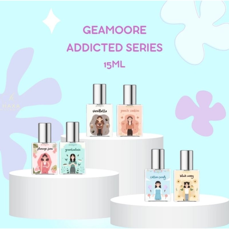Jual PAKET 24 pcs Geamoore 15ml Addicted Series | Shopee Indonesia