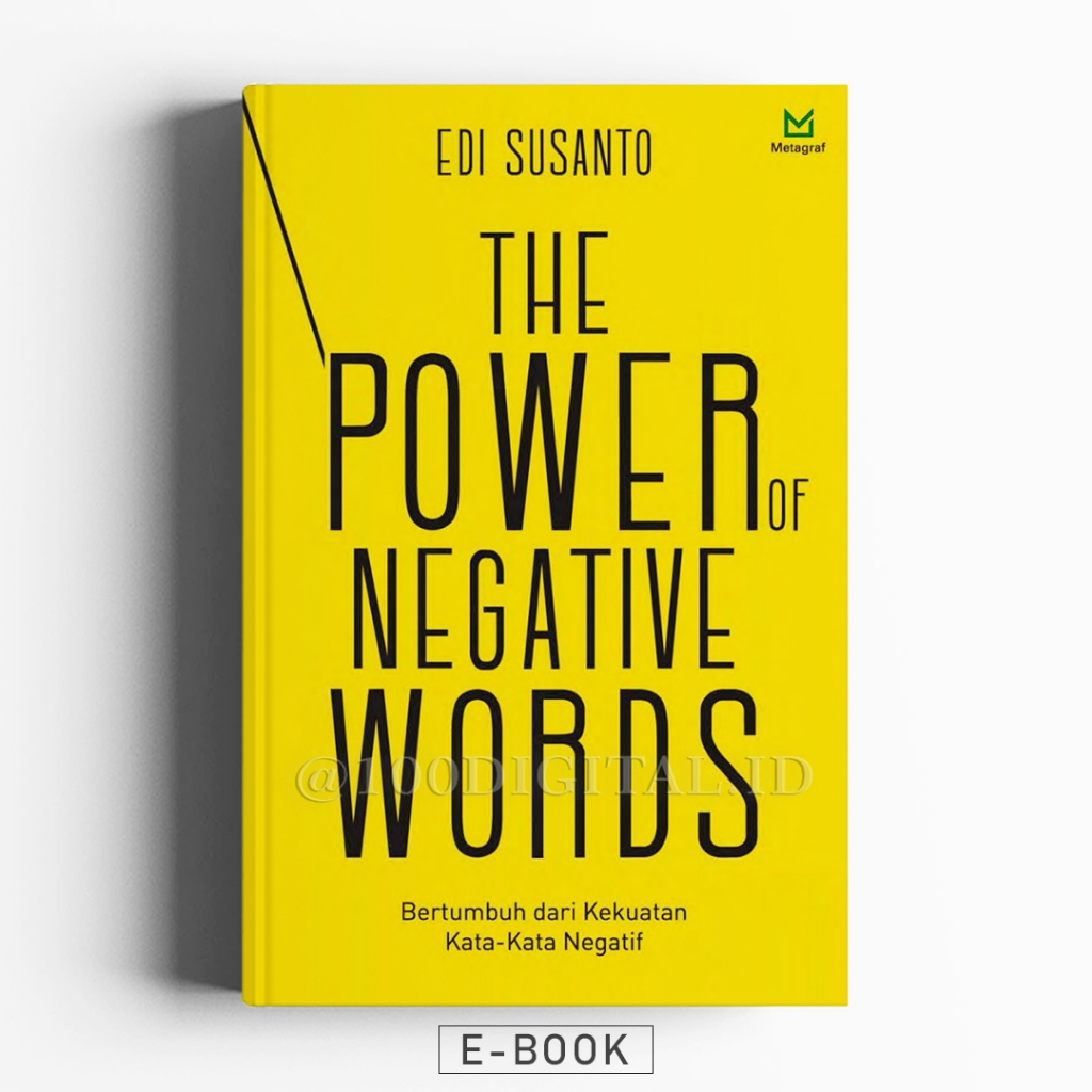 Jual (ID790) The Power of Negative Words : Bertumbuh dari kata-kata negatif | Shopee Indonesia