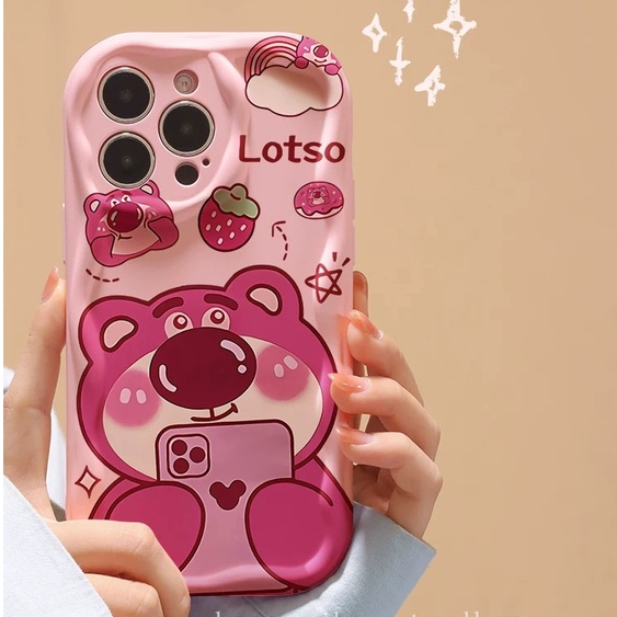 Jual 3D Curly Lotso Selfie case samsung a55 a25 a24 a15 a05 a05s A53 ...