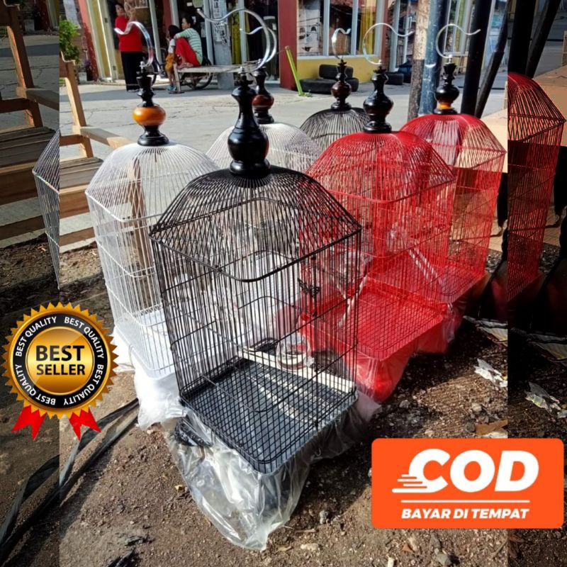 Jual Sangkar besi lovebird kenari kotak boom 35 x 35 | Shopee Indonesia