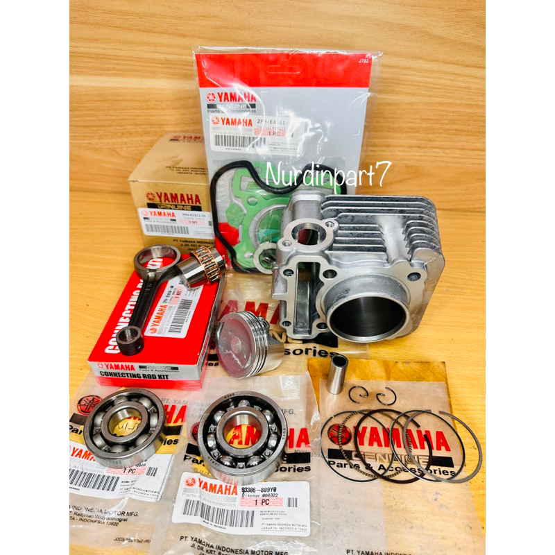 Jual Blok Seher Komplit 2PH + Stang Seher + Bering Kruk As Mio M3 Mio z 125 Soul GT 125 Fino fi ...