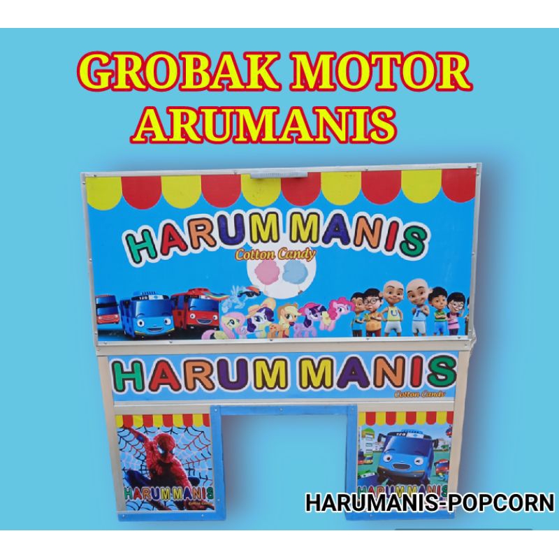 Jual Grobak arumanis / Grobak arumanis motor / Rombong harumanis ...