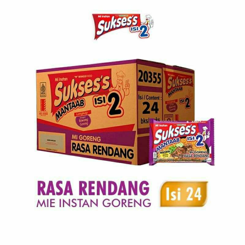 Jual Mie Sukses isi 2 Ayam Rendang 1 dus 24 pcs | Shopee Indonesia