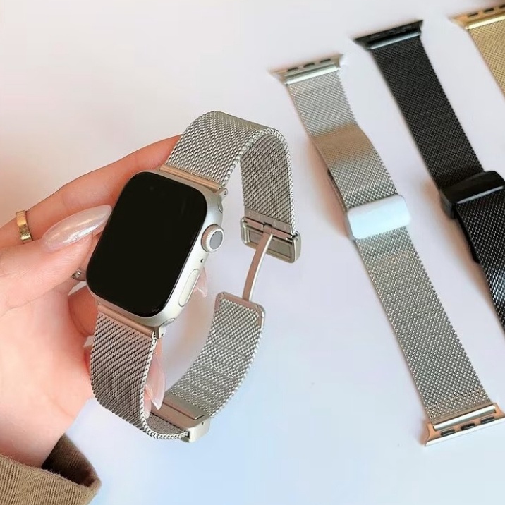 Jual Strap Apple Watch Milanese Loop Buckle Band Magnetic Tali Jam ...