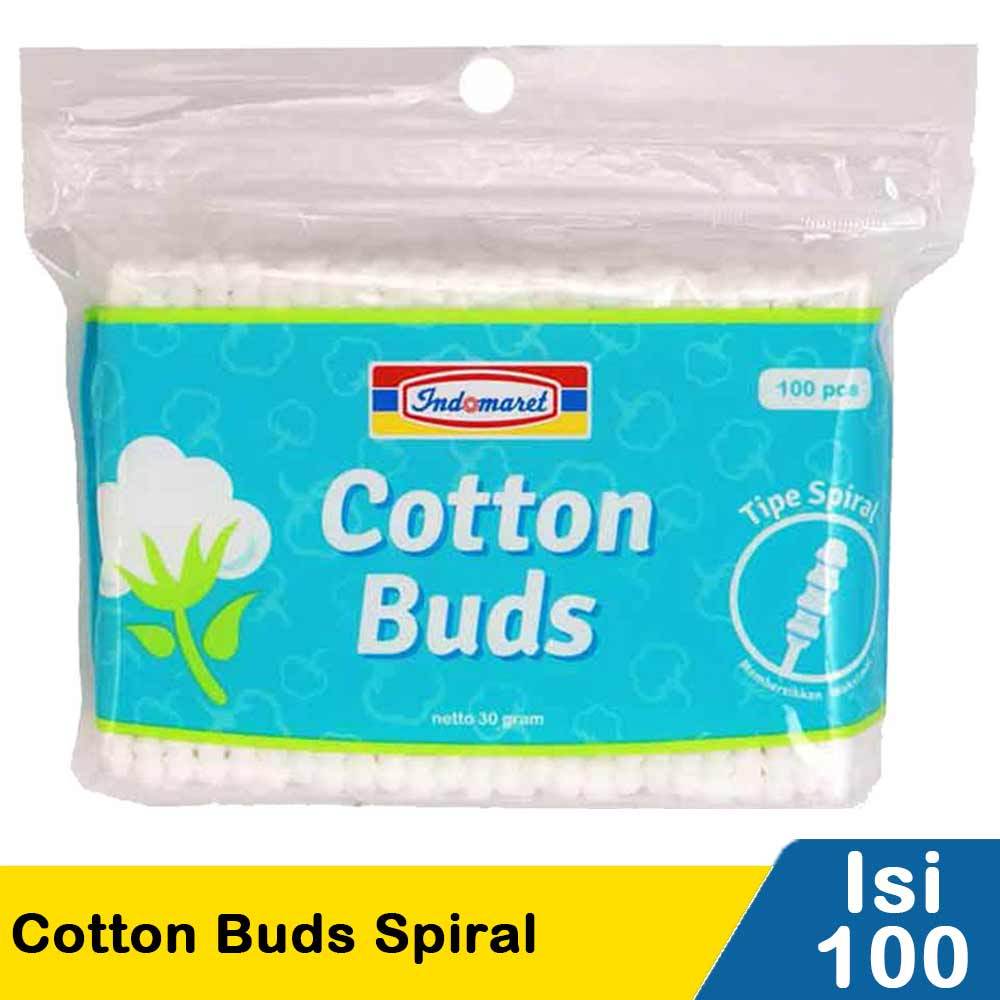 Jual Indomaret Cotton Buds Spiral 100'S | Shopee Indonesia