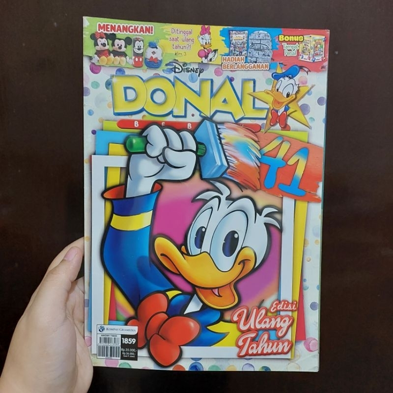 Jual Majalah Komik Donal Bebek Edisi Khusus (Disney) [Original, Preloved] - Kompas Gramedia ...