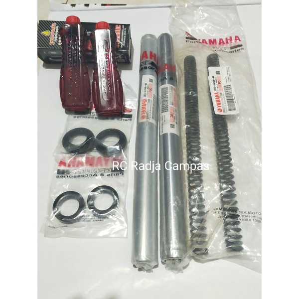 Jual As shock depan 2BU+per shock+oli+sil shock+sil debu/X-Ride 125 ...