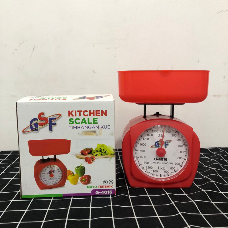 Jual Timbangan Kue Serbaguna / Kitchen Scale GSF 2kg | Shopee Indonesia