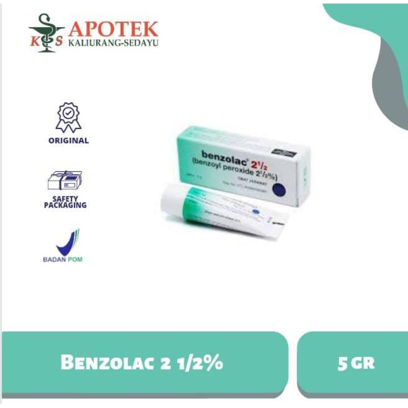 Jual Benzolac 2 1/2% 5gr | Shopee Indonesia