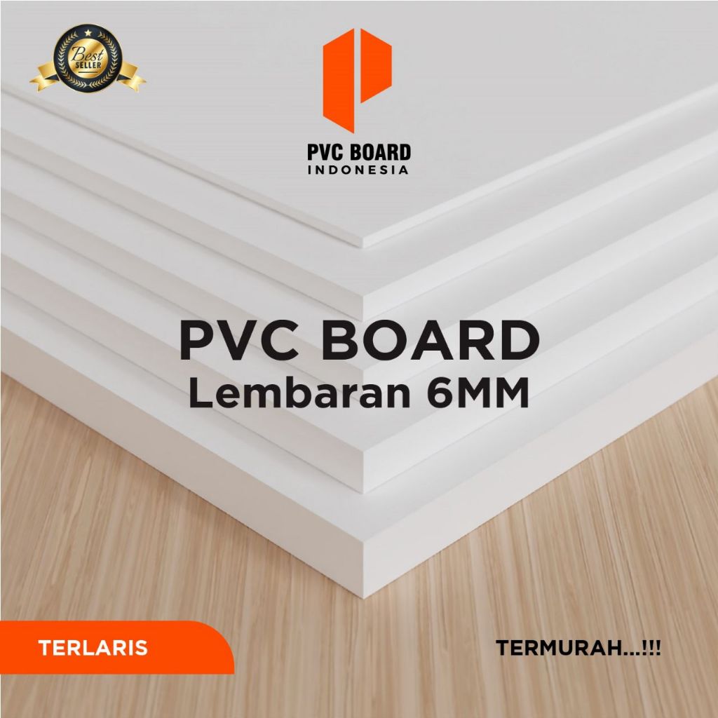 Jual PVC Board Lembaran 6mm Ukuran 122x244cm | PVC Foam Board | Shopee Indonesia
